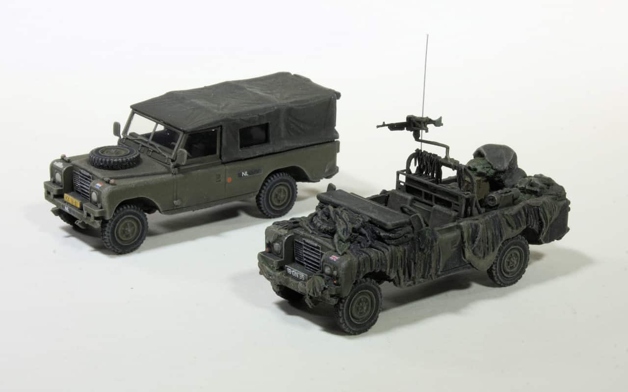 Leger-Land Rover - NAMAC en Auto in Miniatuur - NAMAC en AIM
